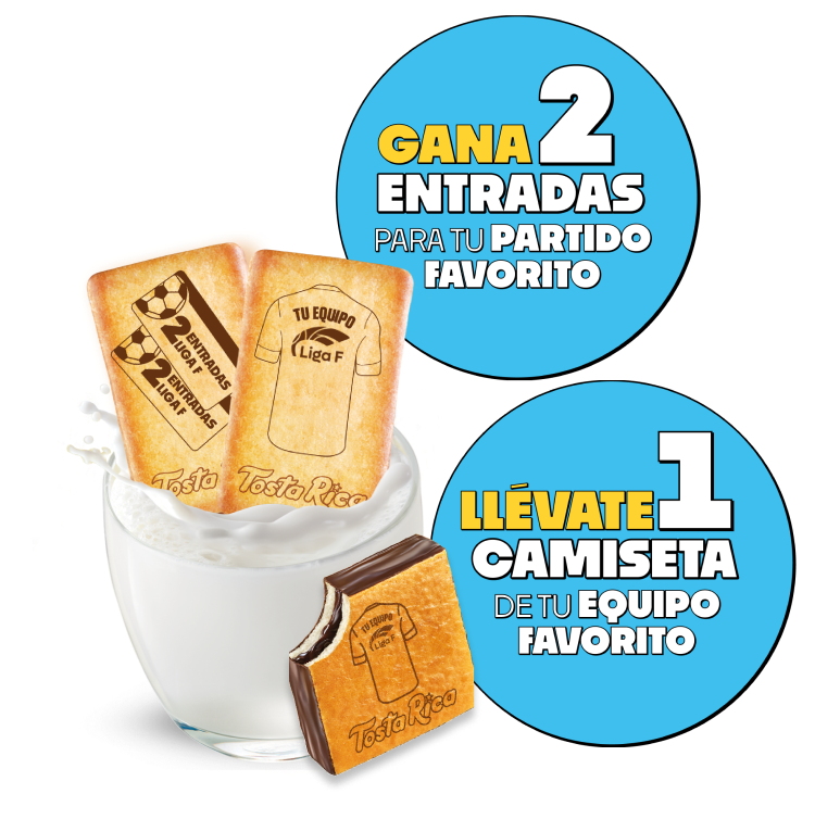 Consigue premios de campeonato con las galletas o bizcochitos TostaRica ...